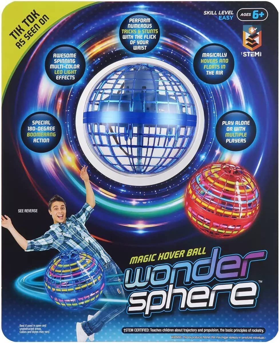 Wonder Sphere Magic Hover Ball - Blue