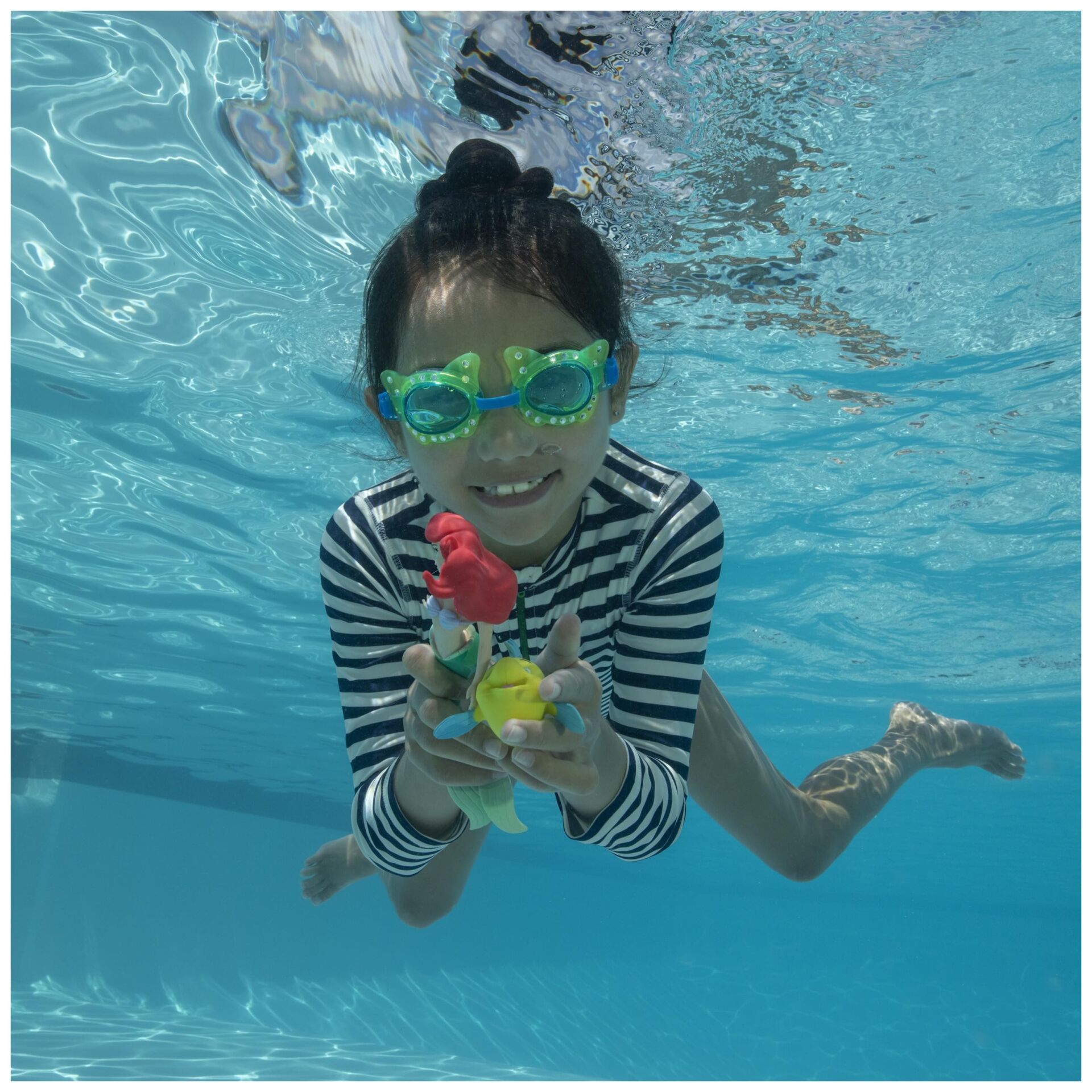 SwimWays Little Mermaid Disney Dive Characters Kids Pool Toy- Princess ...