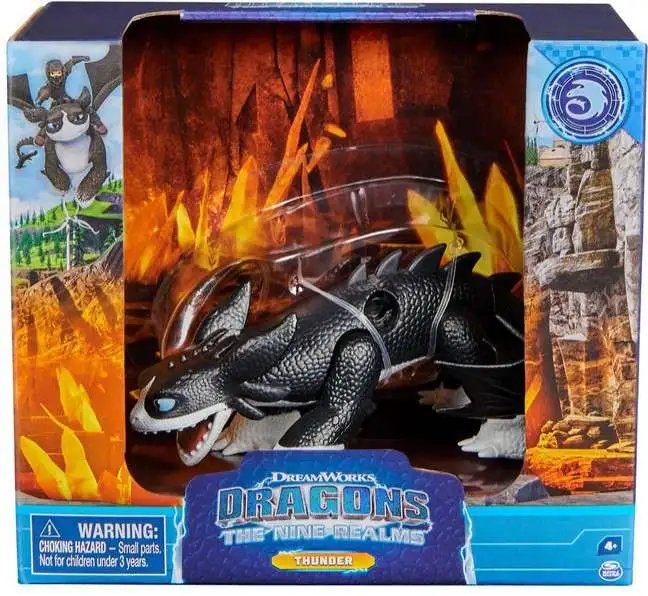 DreamWorks Dragons The Nine Realms Thunder & Fault Ripper Action Figures