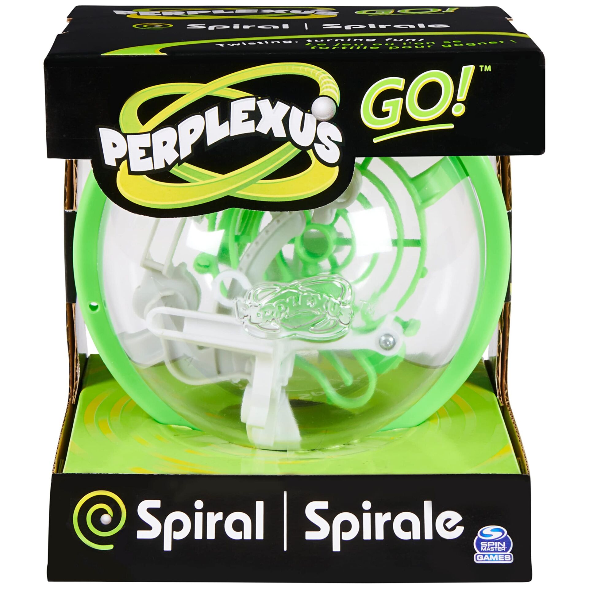 Perplexus GO! Spiral Compact Challenging Puzzle Maze Skill Game ...